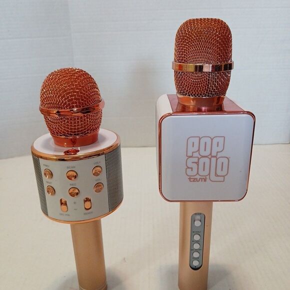 Portable Audio & Video | 2x Wireless Bluetooth Karaoke Microphone Tzumi ...